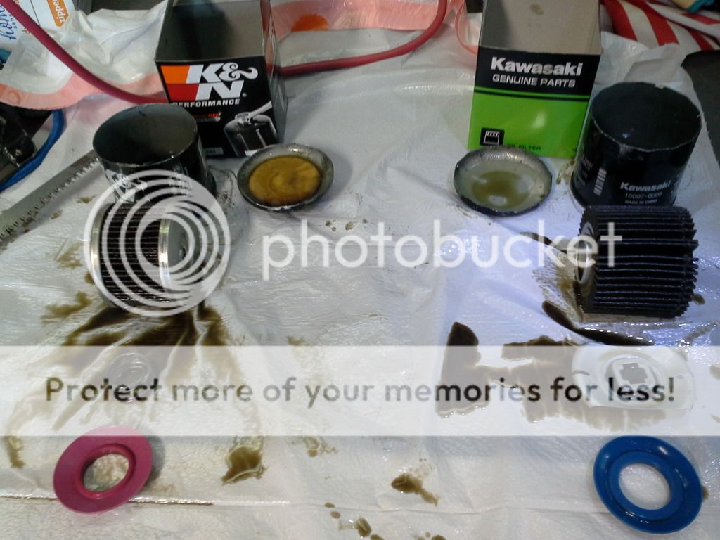 Oil filter dissection thread | Kawasaki ATV Forum