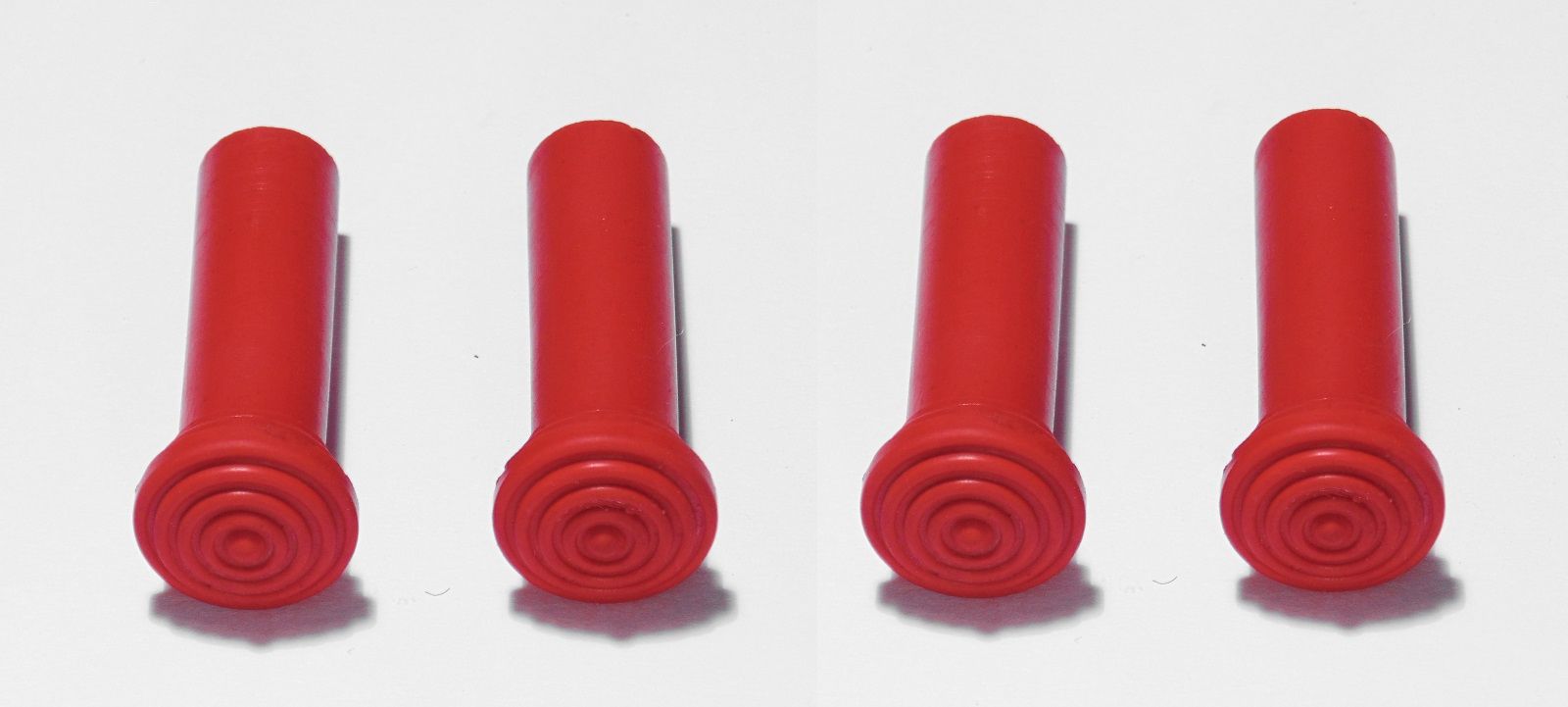 Set Of 4 Pull Up Push Down Door Lock Rod Knobs Red | eBay