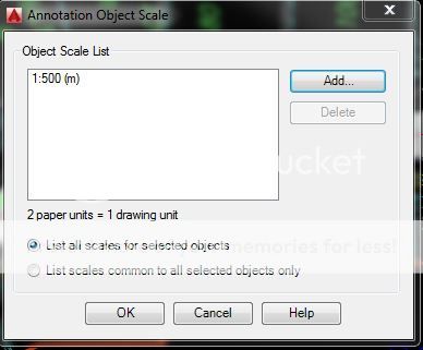 Annotative Object Scale Dialog box - AutoCAD General - AutoCAD Forums